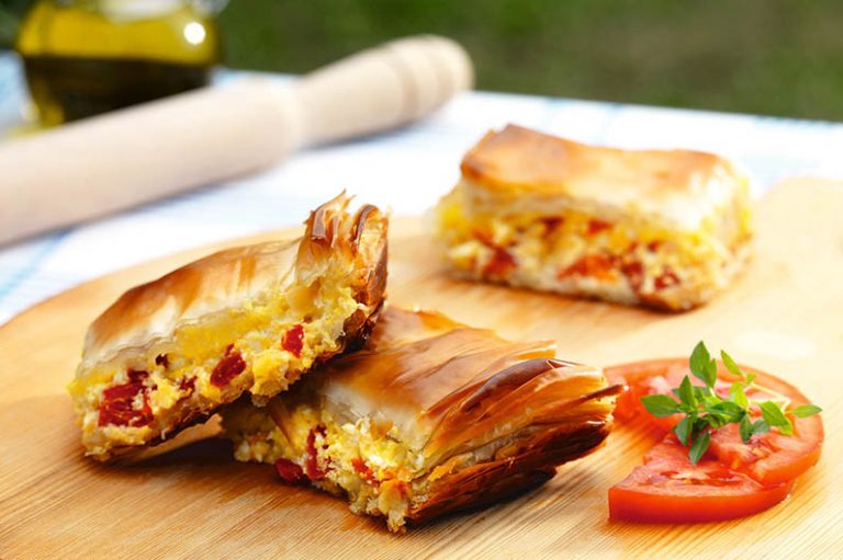 Paj med fetaost och florinsk paprika – Fontana.se