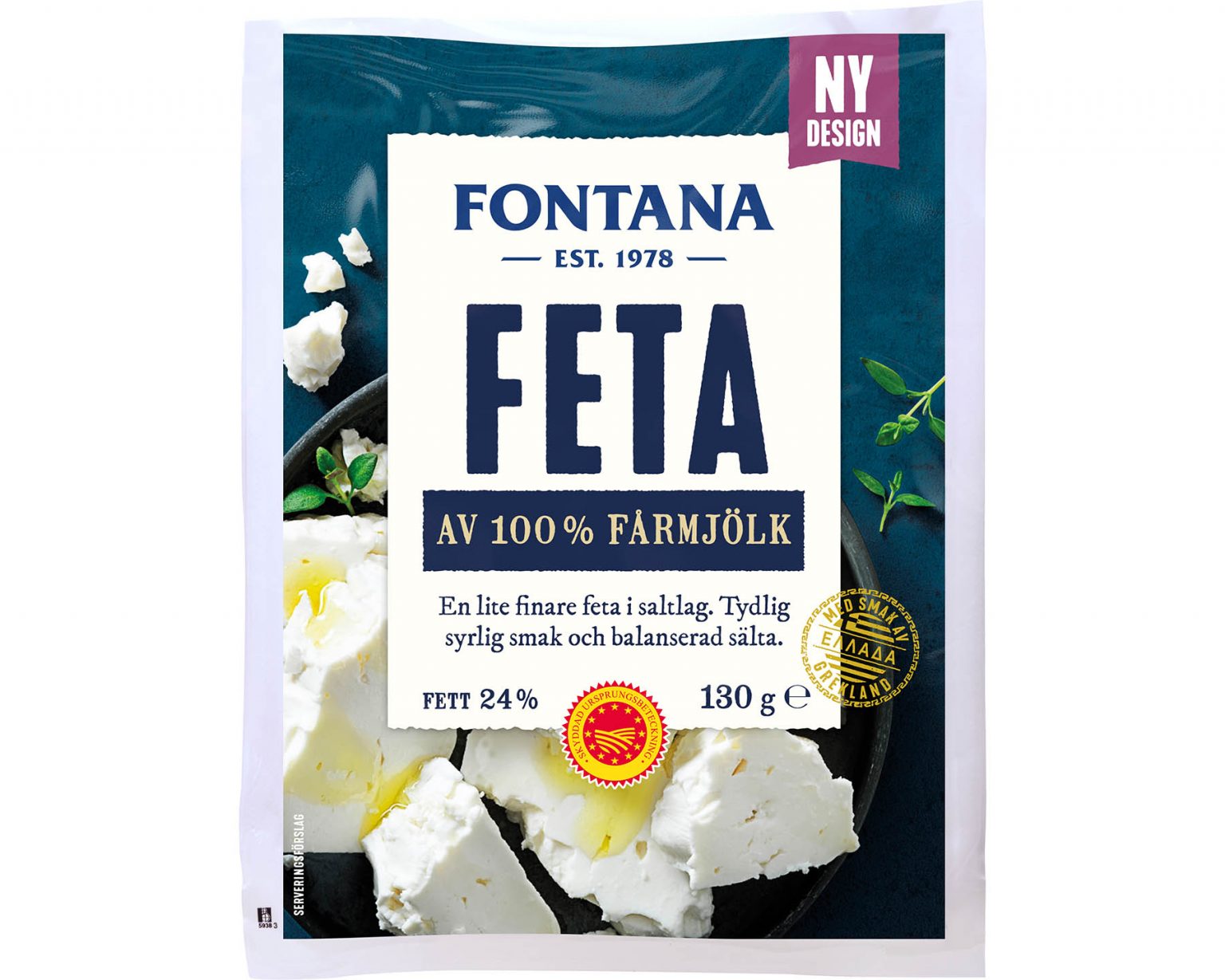 Fetaost av 100 % Fårmjölk PDO - Fontana.se