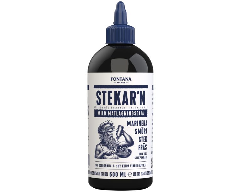 Stekar’n – Mild Matlagningsolja i mjuk klämflaska | Fontana